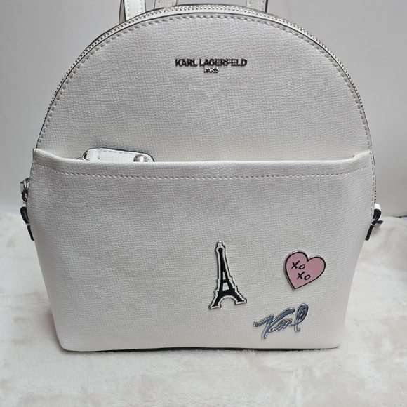 Karl Lagerfeld | Bags | Nwt Karl Lagerfeld Leather Backpack | Poshmark